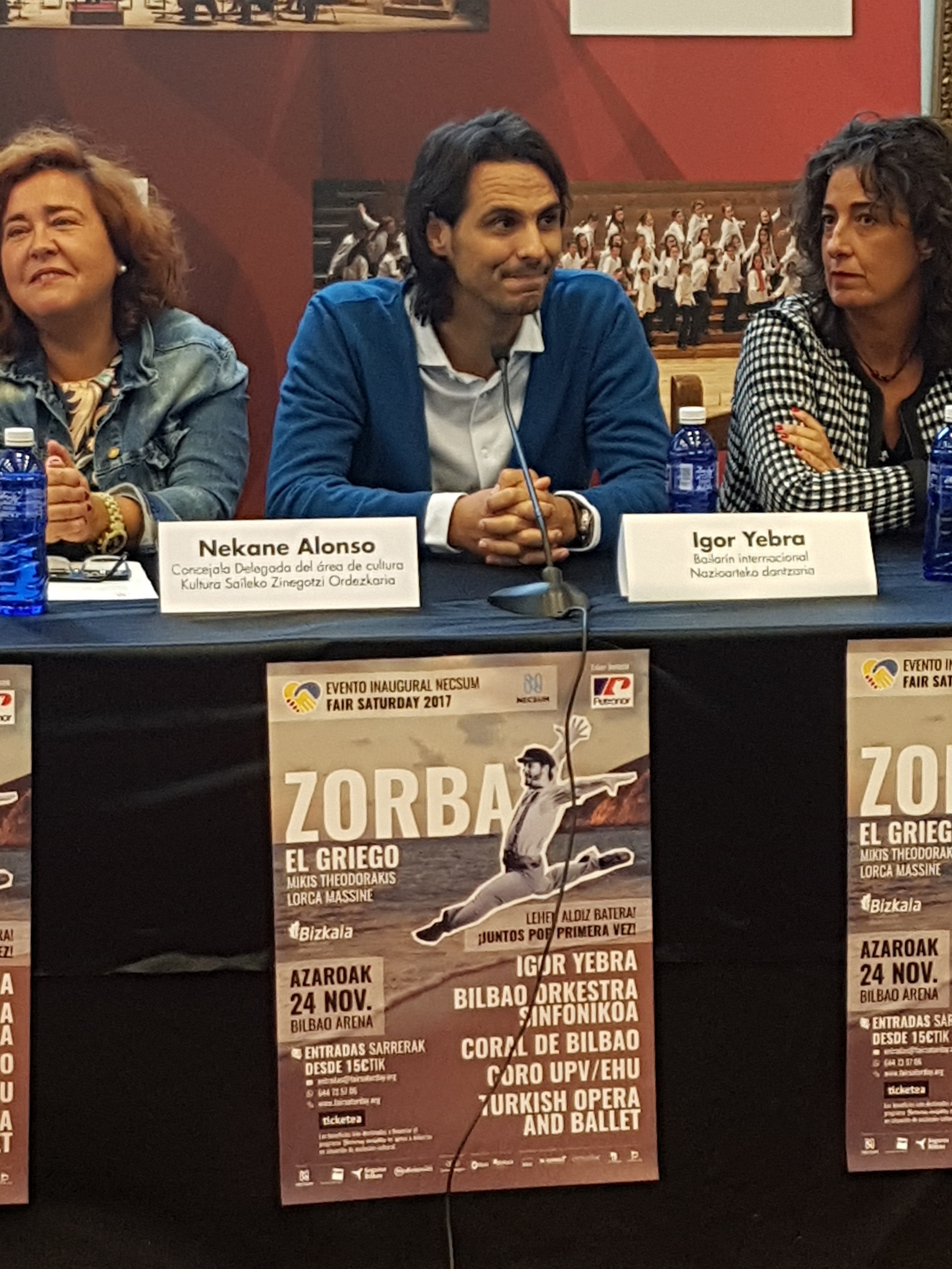 Un Zorba el griego “a la bilbaina” inaugurará por todo lo alto Fair ...