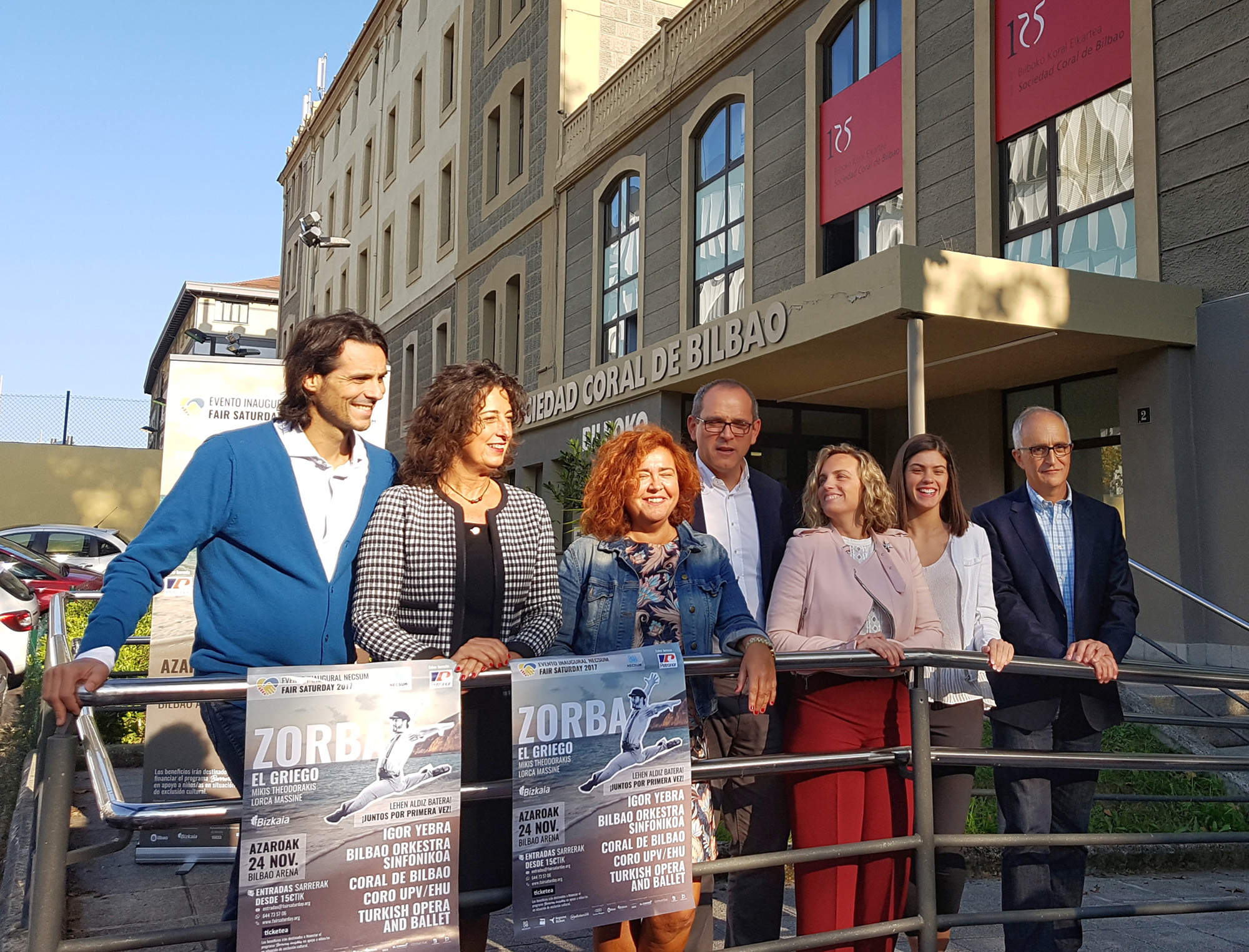 Un Zorba el griego “a la bilbaina” inaugurará por todo lo alto Fair ...