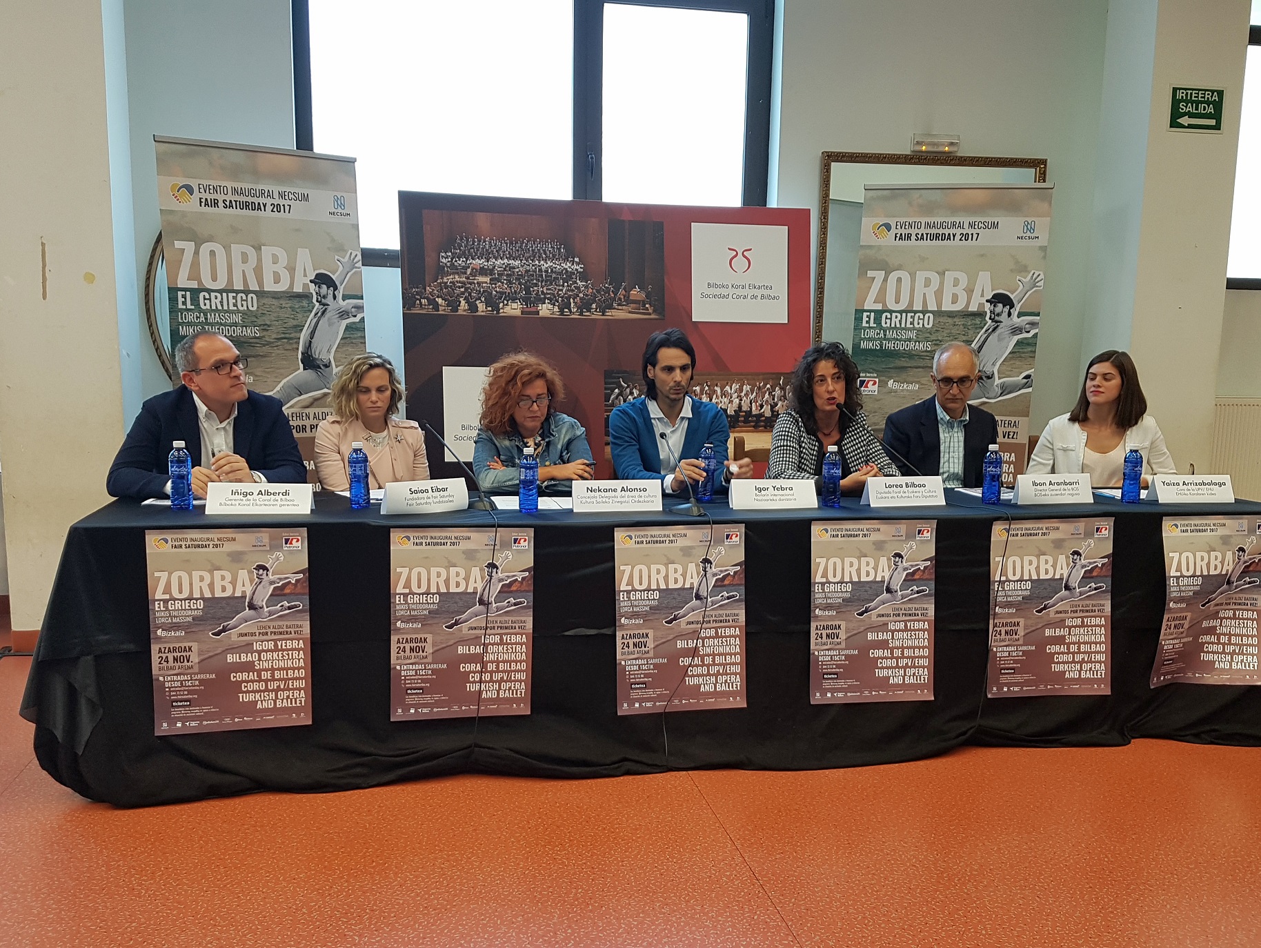 Un Zorba el griego “a la bilbaina” inaugurará por todo lo alto Fair ...