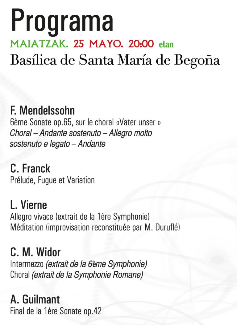 Yves Castagnet, organista titular del órgano de coro de Notre-Dame de ...