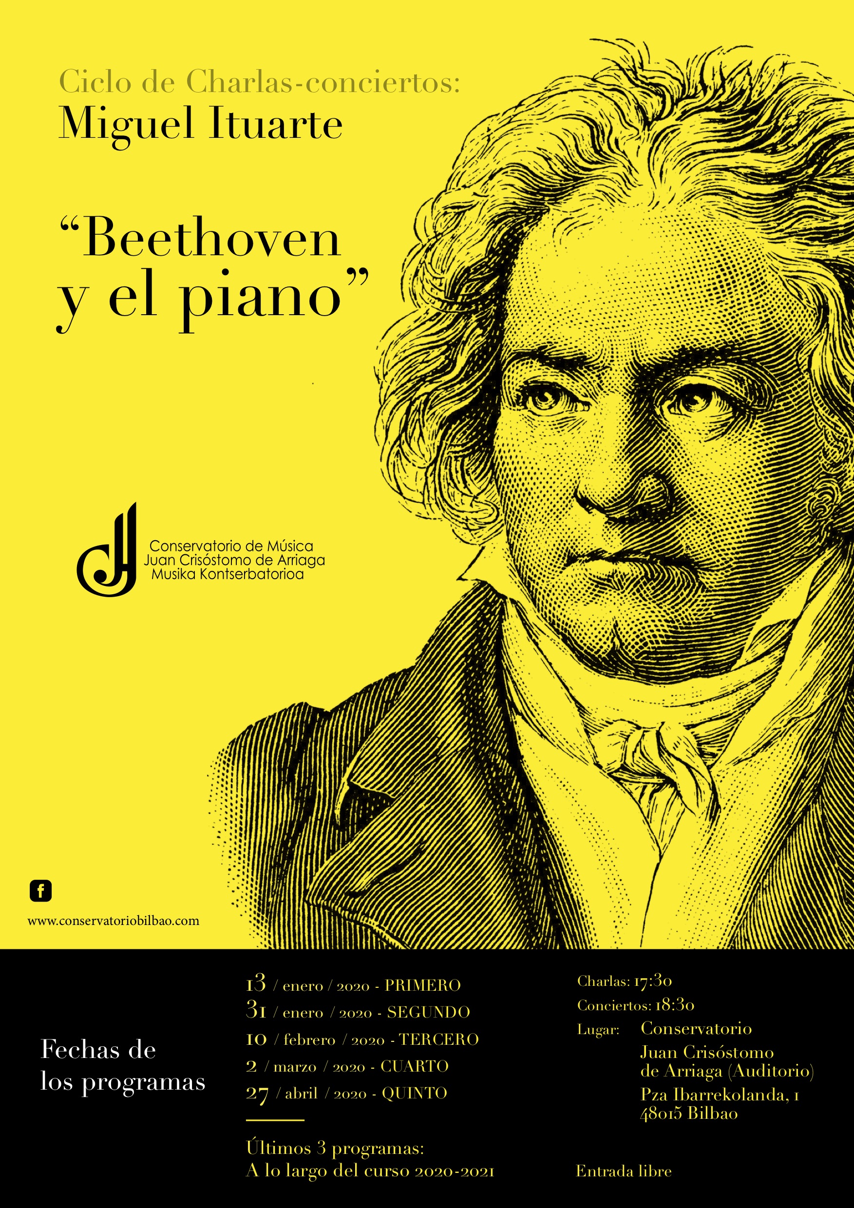 “Beethoven y el piano”. Charlas concierto de Miguel Ituarte en el ...